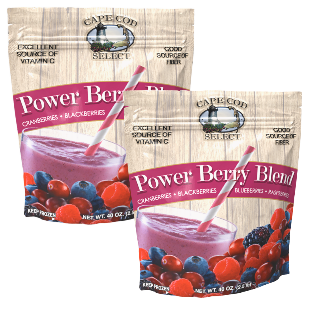 2 Pack 40oz (5lbs) Power Berry Blend | Cape Cod Select